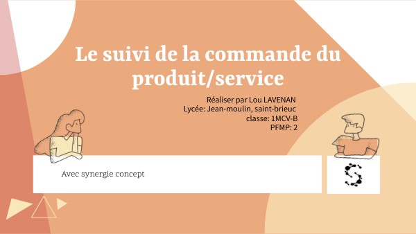 Le suivi de la commande du produit/service