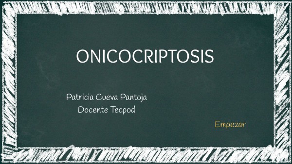 ONICOCRIPTOSIS