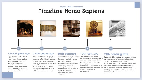 TIMELINE EDU COLOR | Genially