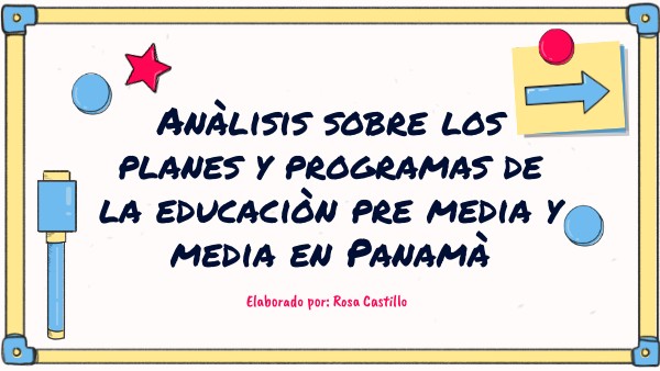 análisis de planes y programas | Genially