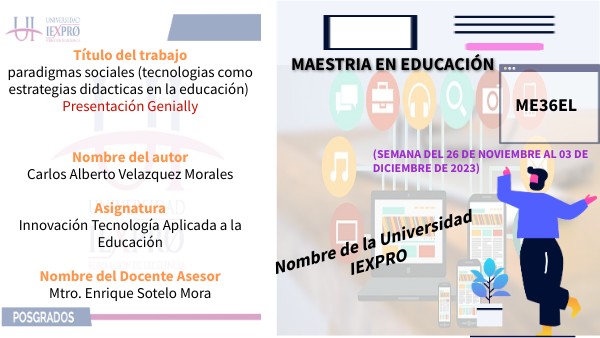 PRESENTACIÓN GENIALITY ME36EL