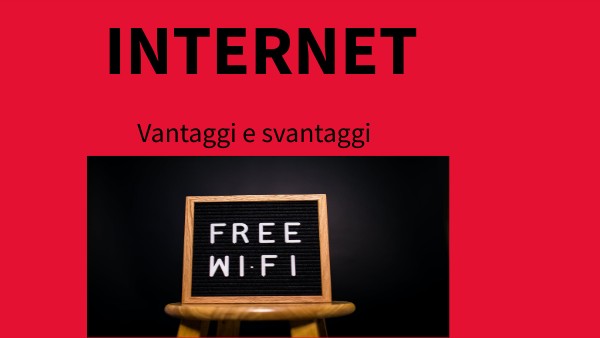 Vantaggi e Svantaggi del wifi | Genially