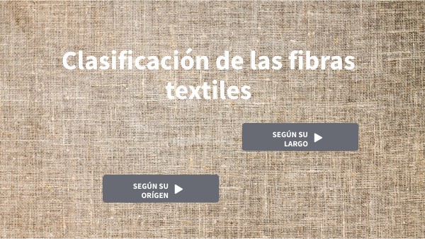 clasificación de las fibras