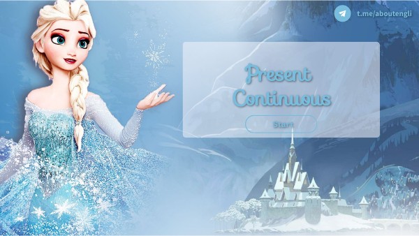 Frozen Present Cont | Genially