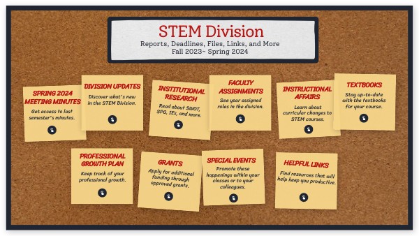 STEM Division Infographic 2024-25