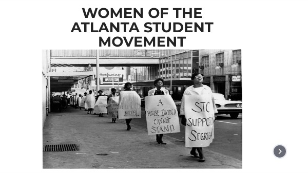 Women of the Atlanta Student Movement | Genially