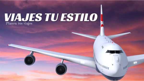 PRESENTACIÓN VIAJE EN AVIÓN