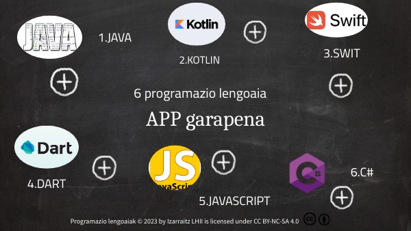 Irisgarria - Programazio lengoaiak