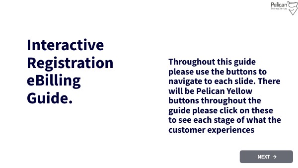 eBilling Registration Guide | Genially