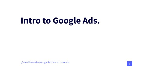 QUIZ Intro to google ads