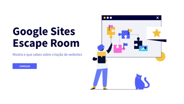 Google Sites ESCAPE ROOM