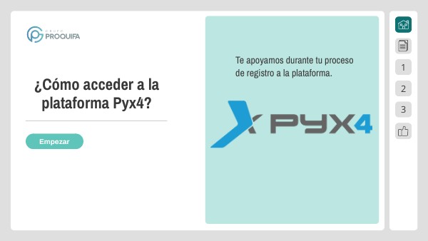 Registro Pyx4 | Genially