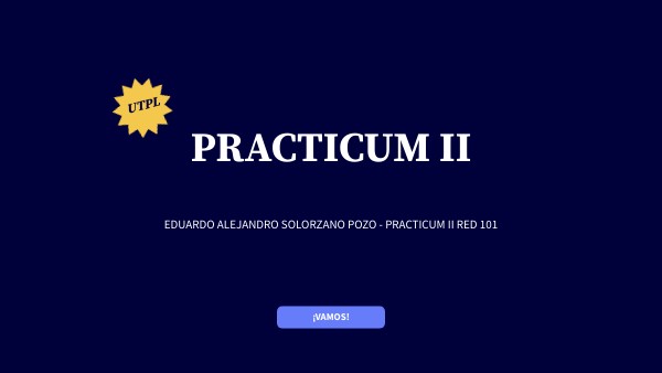 PRACTICUM II | Genially