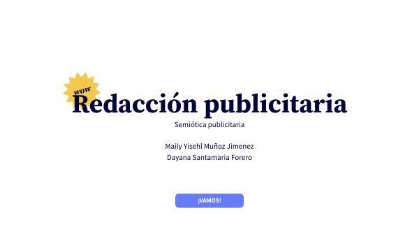 La redacción publicitaria. | Genially