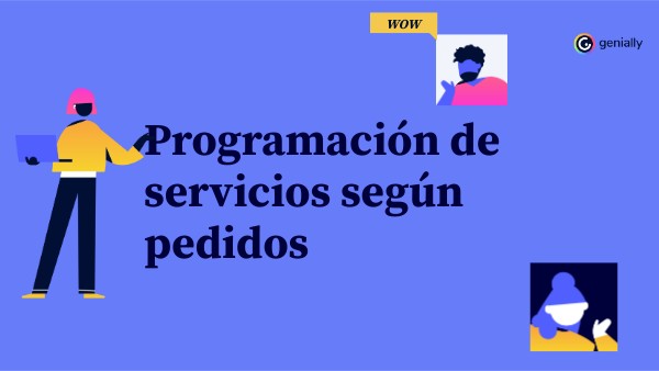 programacion de servicios | Genially