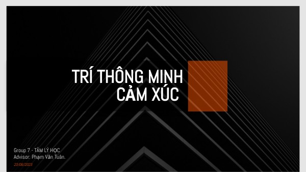 TRÍ THÔNG MINH CẢM XÚC | Genially