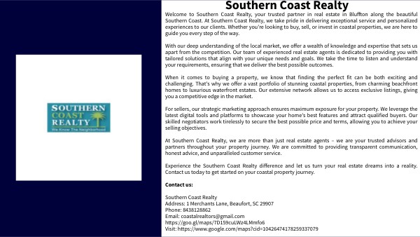 Southern Coast Realty