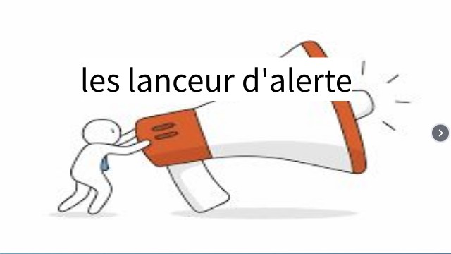 les lanceur d'alerte