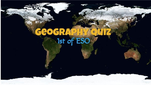 GEOGRAPHY QUIZ | Genially