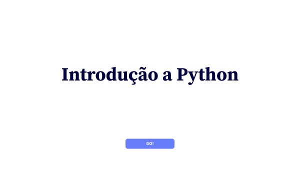 intro ao python