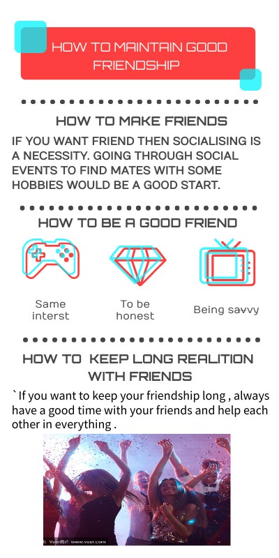 INFO of friends | Genially