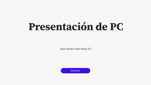 PRESENTACIÓN PC | Genially