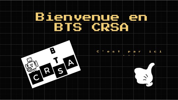 BTS CRSA VOILLAUME | Genially
