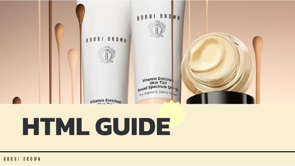 HTML BRAND BOOK | Genially