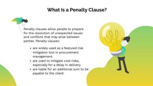 O2AP307_LO W6 - What Is a Penalty Clause? | Genially