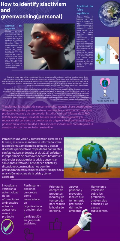 INFOGRAFIA GREENWASHING Y SLACTIVISM A00837891