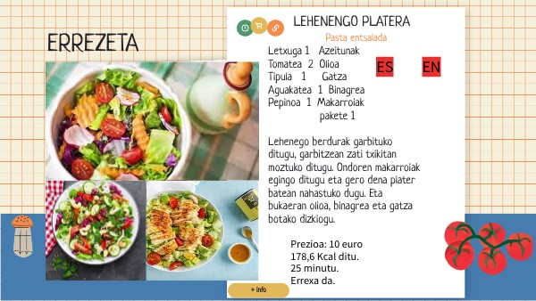 ERREZETA OSASUNTSUA | Genially