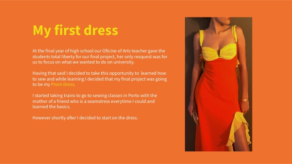 my first dress | Genially