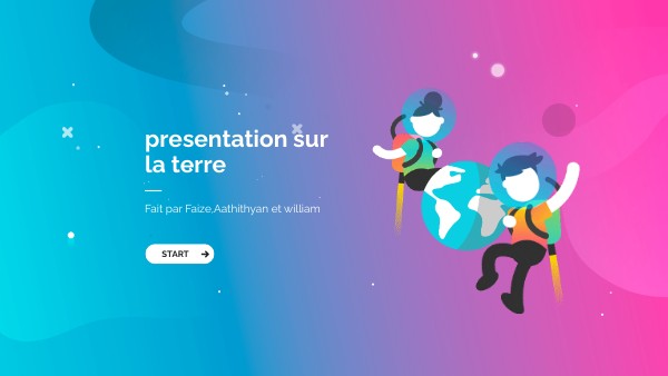Presentation sur la terre | Genially