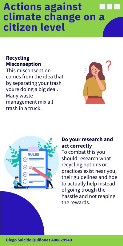 Evidence 2: Environmental awareness and action manual for dummies