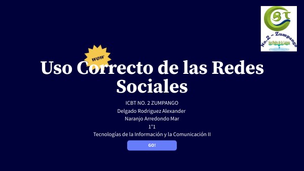Uso correcto de redes sociales