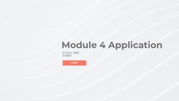 Module 4 Application