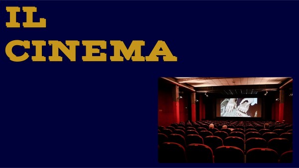 il cinema | Genially