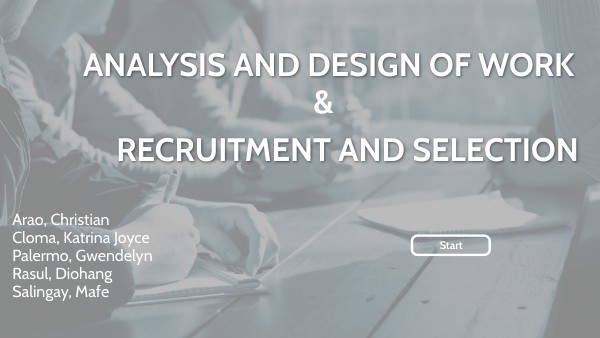 HR REPORT | Genially