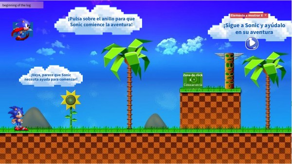 SONIC GAME TEMPLATE | Genially