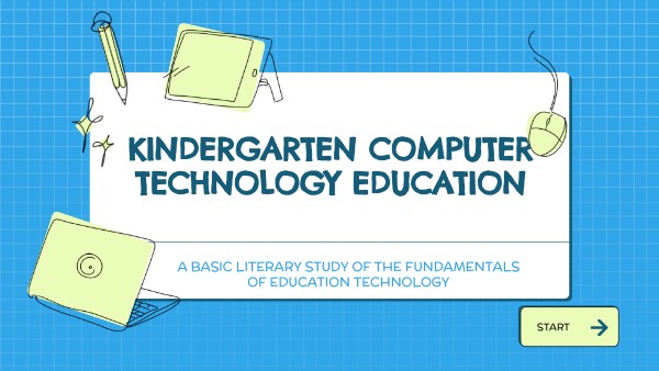 Kindergarten Computer Education Lesson | Genially