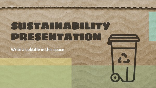 SUSTAINABILITY PRESENTATION | Genially