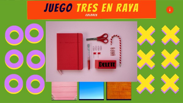 TRES EN RAYA COLORES | Genially