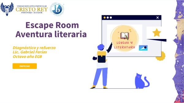Escape Room Lengua y Literatura.