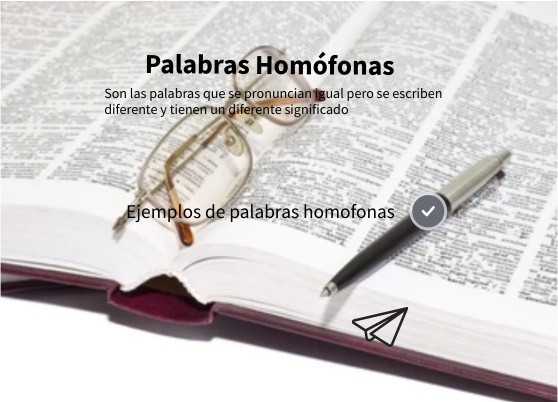 Palabras Homófonas-Angel Espinoza | Genially