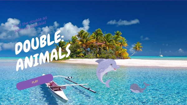 DOUBLE ANIMALS GAME