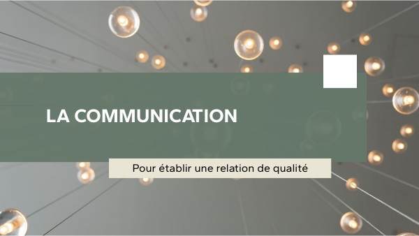 la communication | Genially