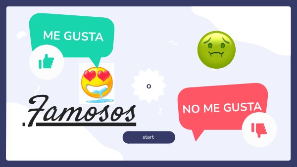 Me gusta / No me gusta | Genially