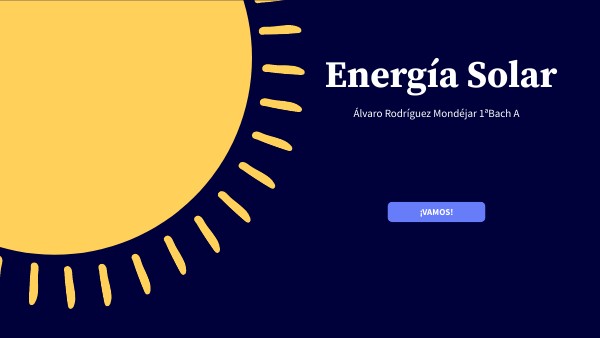 Energía solar | Genially