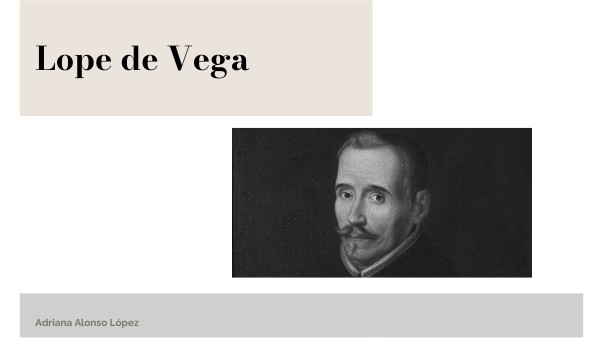 Lope de Vega | Genially