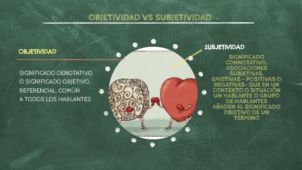 OBJETIVIDAD VS SUBJETIVIDAD